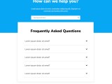 Top 6 Faq Section For Websites With Design Html Css And Javascript Code